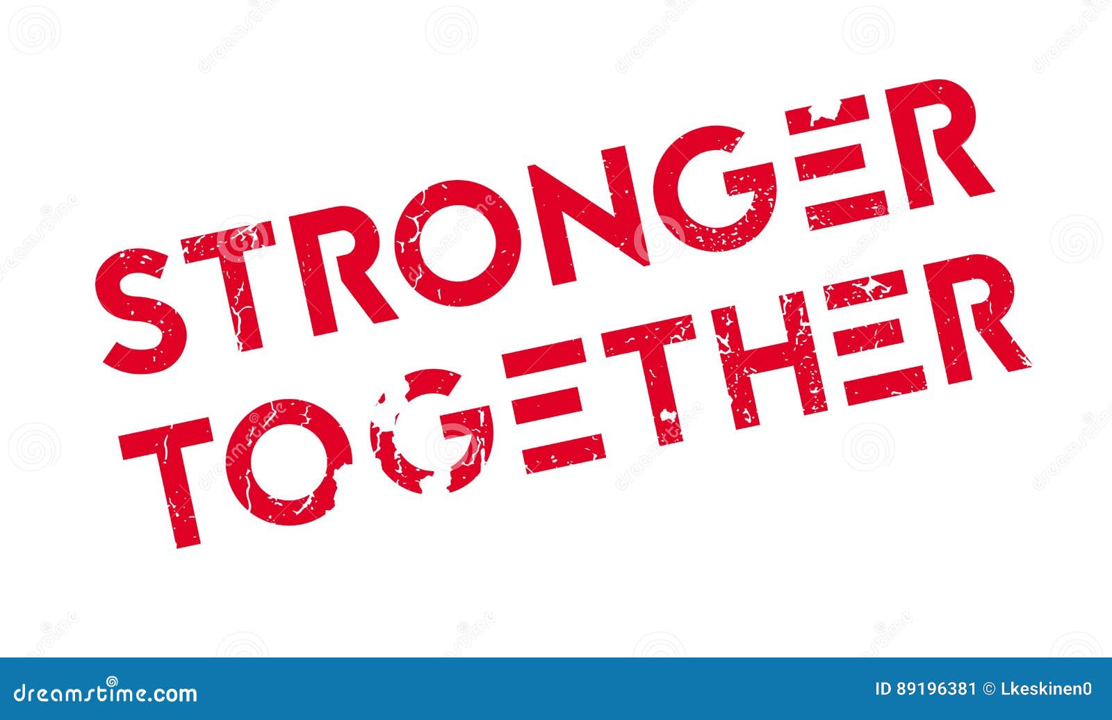 Ensemble Un Tampon En Caoutchouc Plus Fort Illustration de Vecteur ...