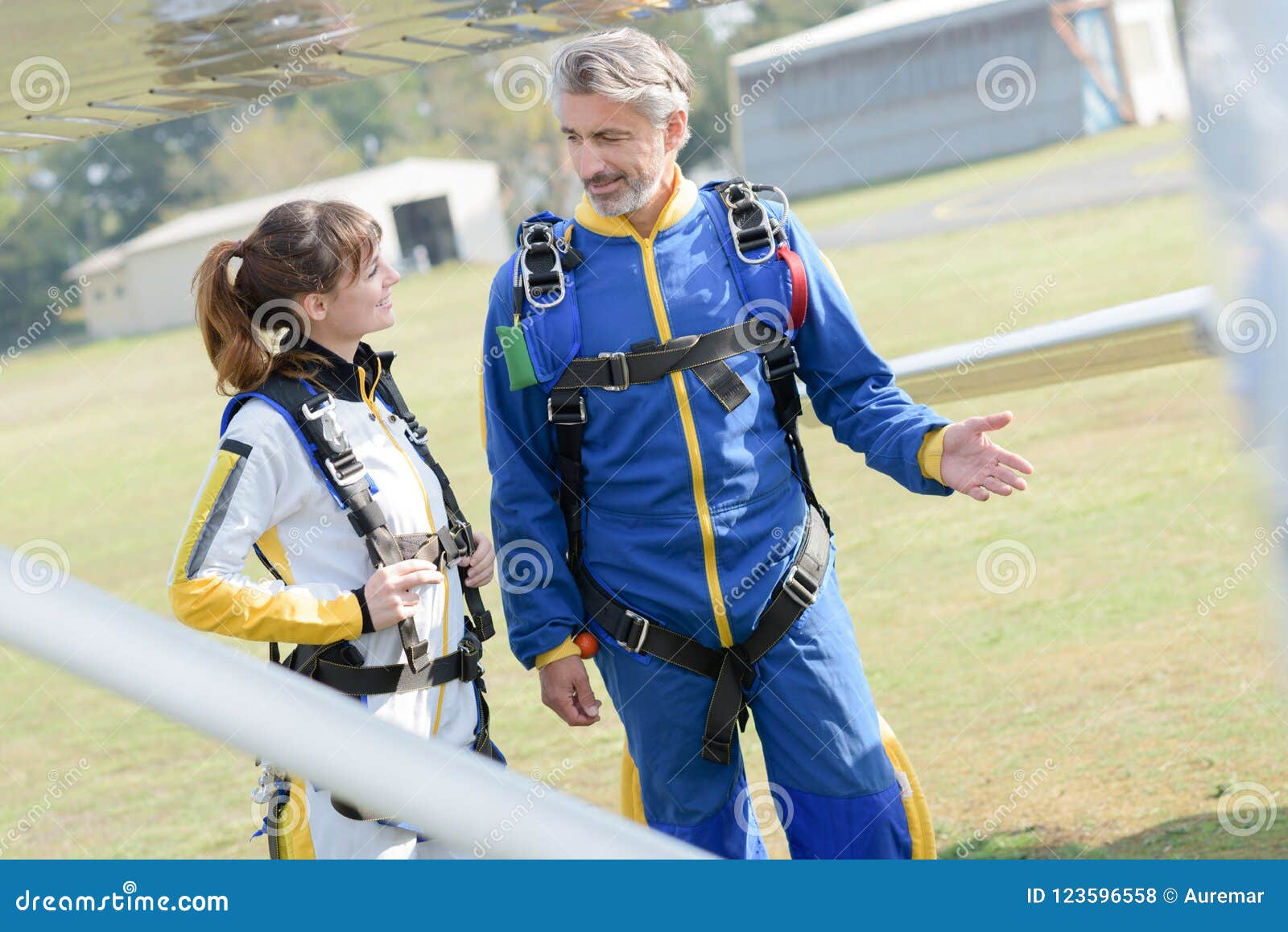 Ensuring the Client`s Safety Stock Photo - Image of harness, safety ...