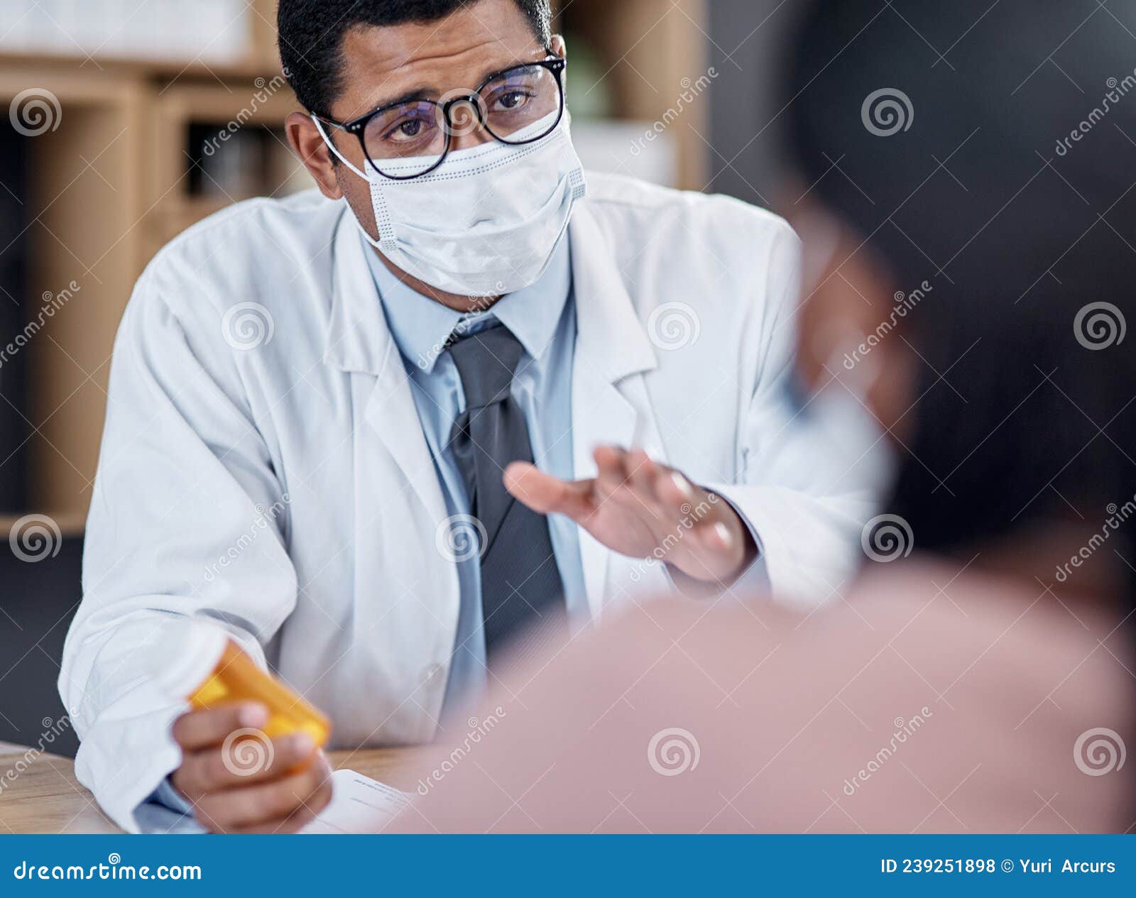 Ensuring the Patient Administers the Correct Dosage Stock Photo - Image ...