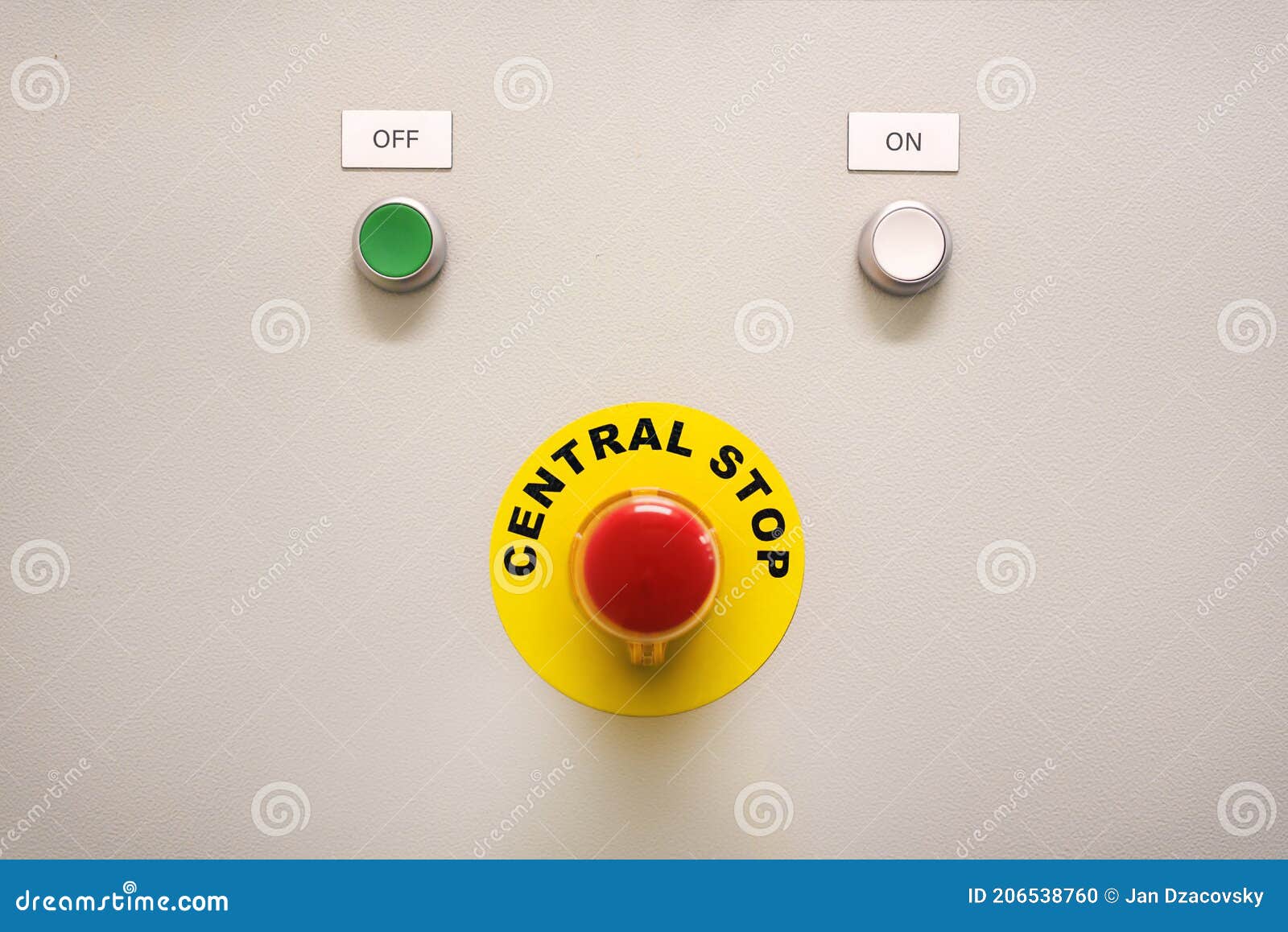 Safe Shutdown of Electricity. Stock Photo - Image of electricity ...