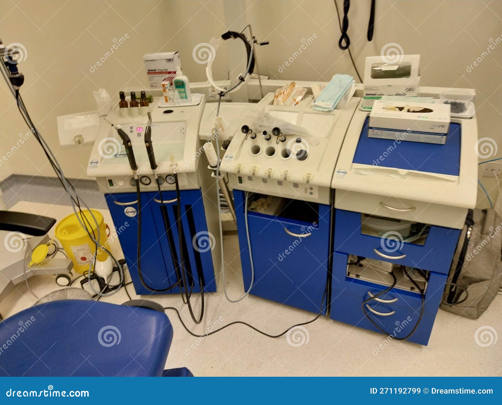 ENT UNIT with ATTACHMENT editorial stock image. Image of attach - 271192799