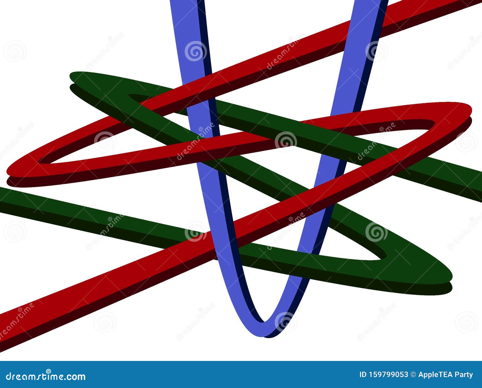 Entangled stock illustration. Illustration of abstract - 159799053