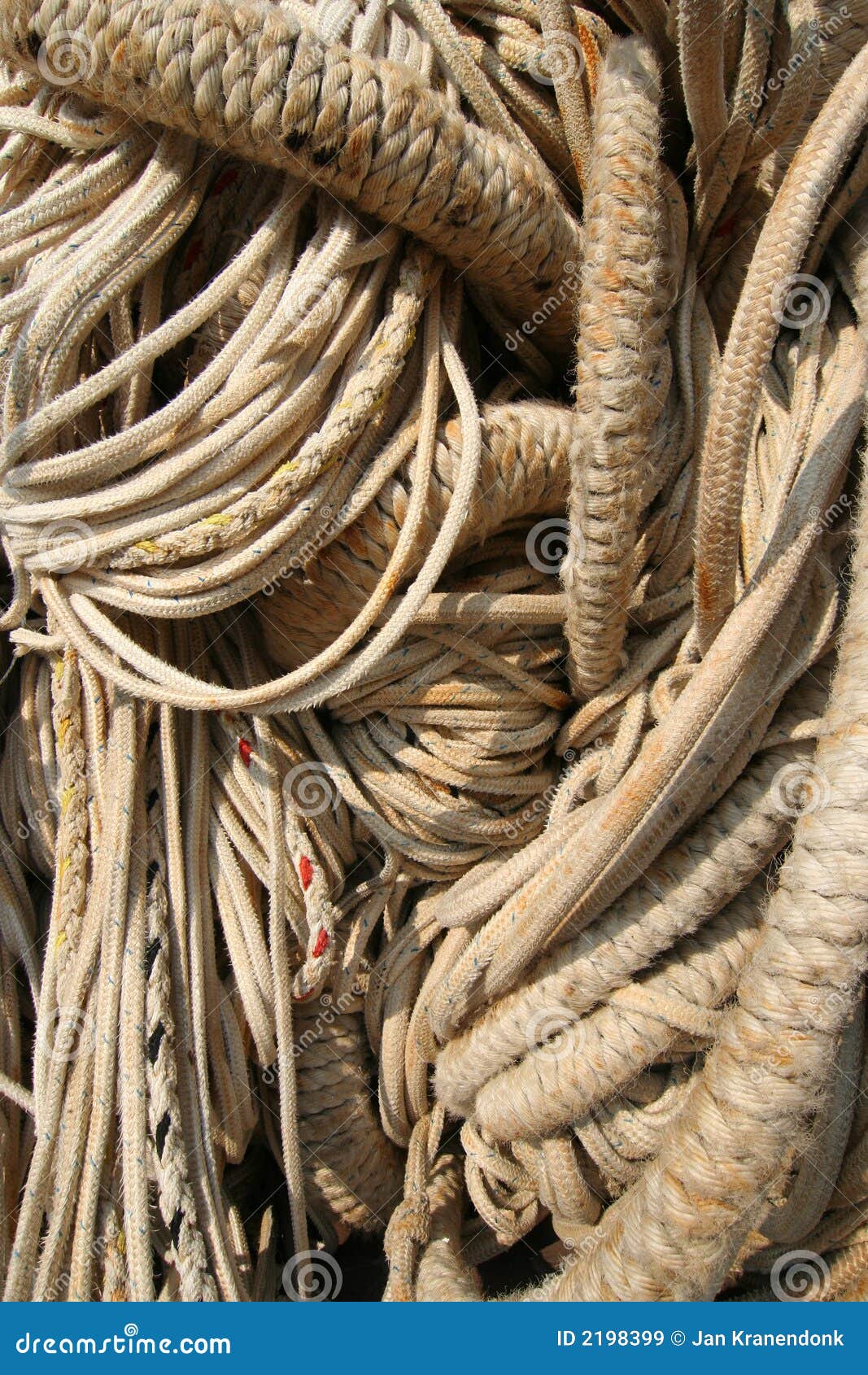Entangled Ropes Royalty Free Stock Images - Image: 2198399