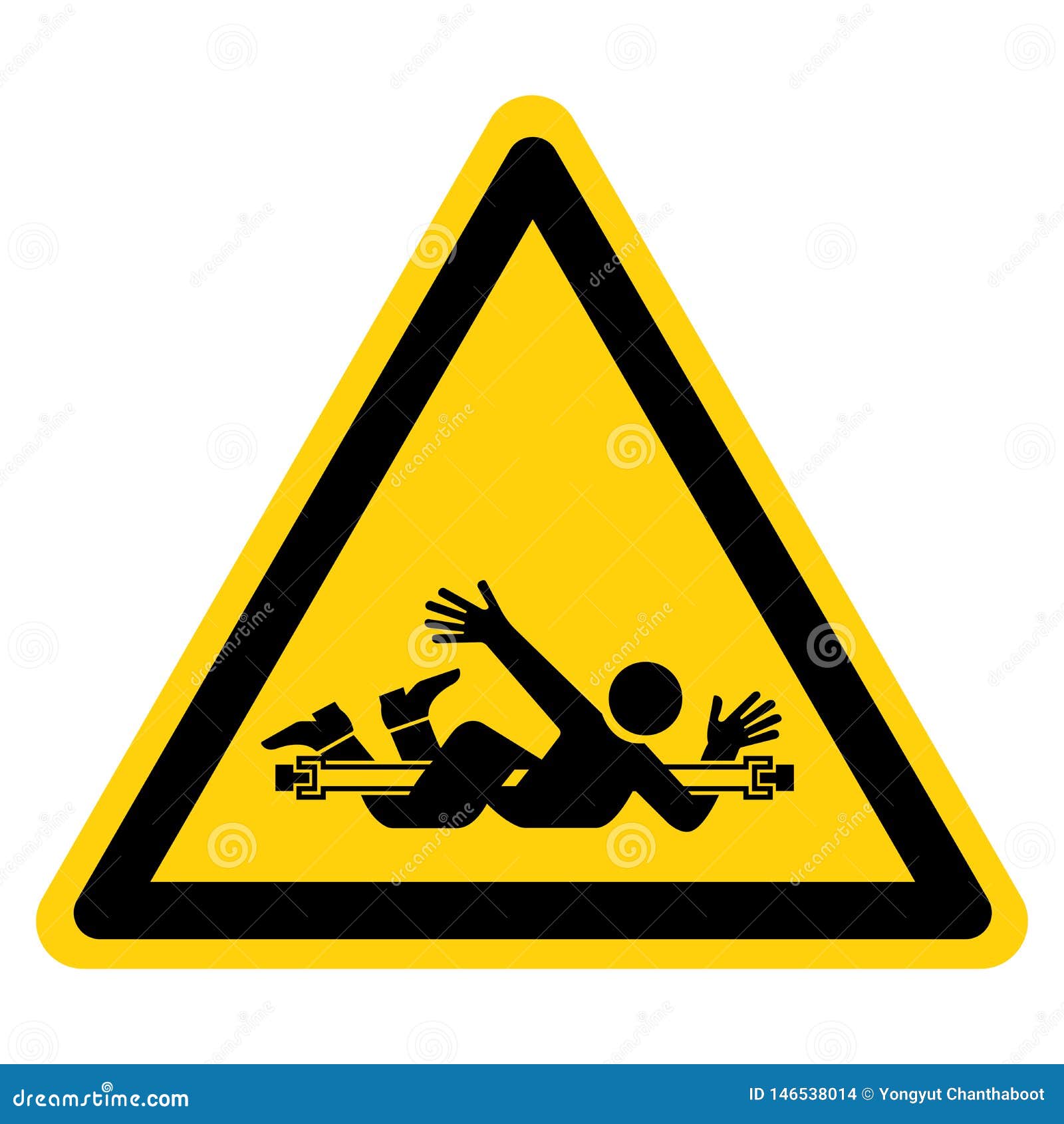 Entanglement Rotating Shaft Symbol Sign, Vector Illustration, Isolate ...