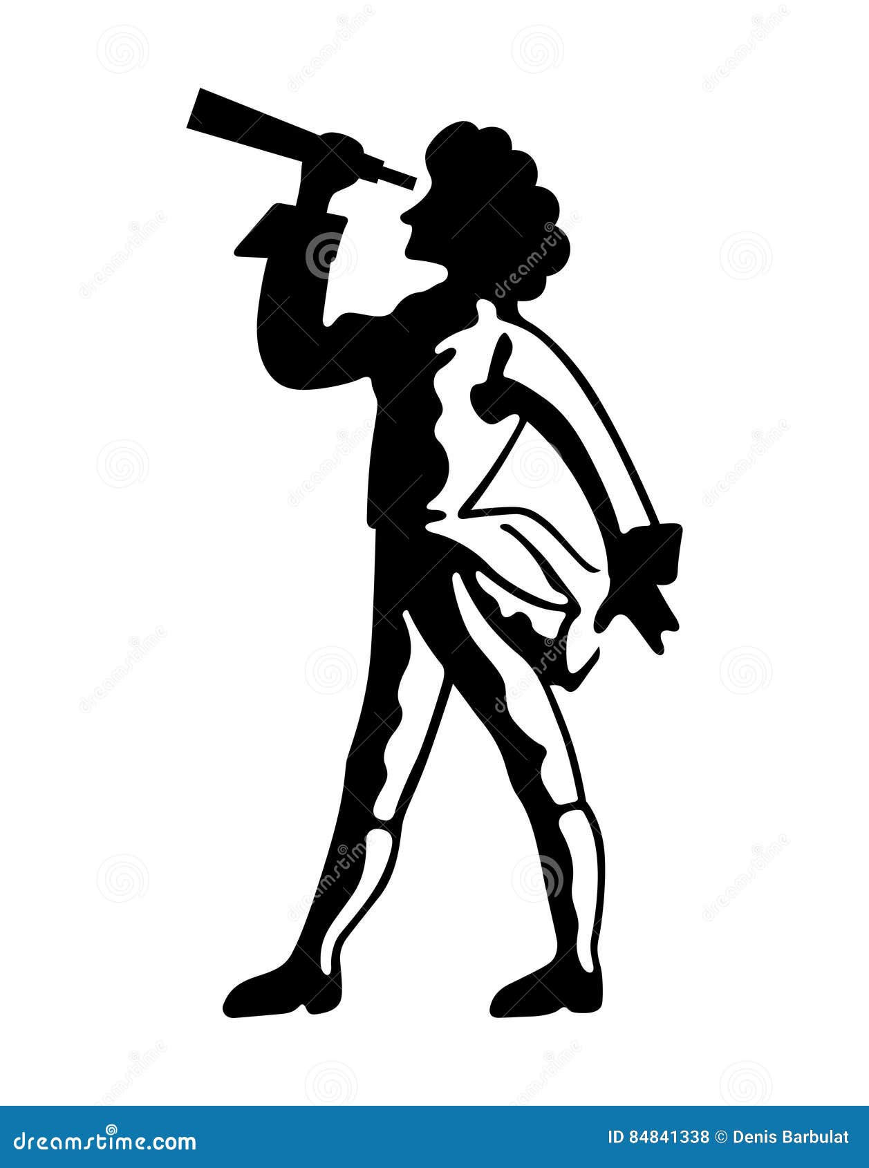 Entdecker vektor abbildung. Illustration von menschlich - 84841338