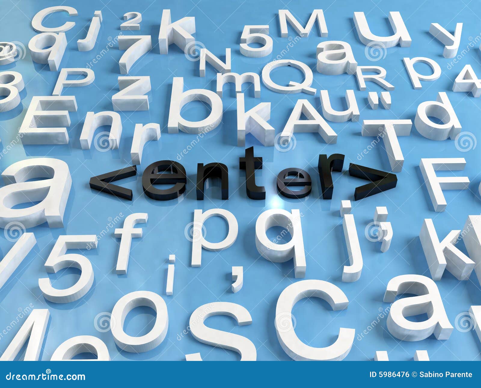 Enter stock illustration. Illustration of code, white - 5986476