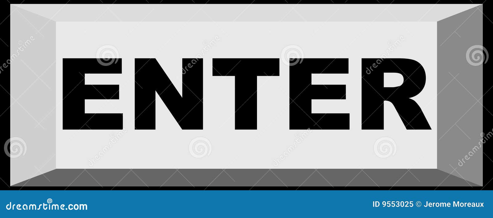 Enter stock illustration. Illustration of enter, keyboard - 9553025