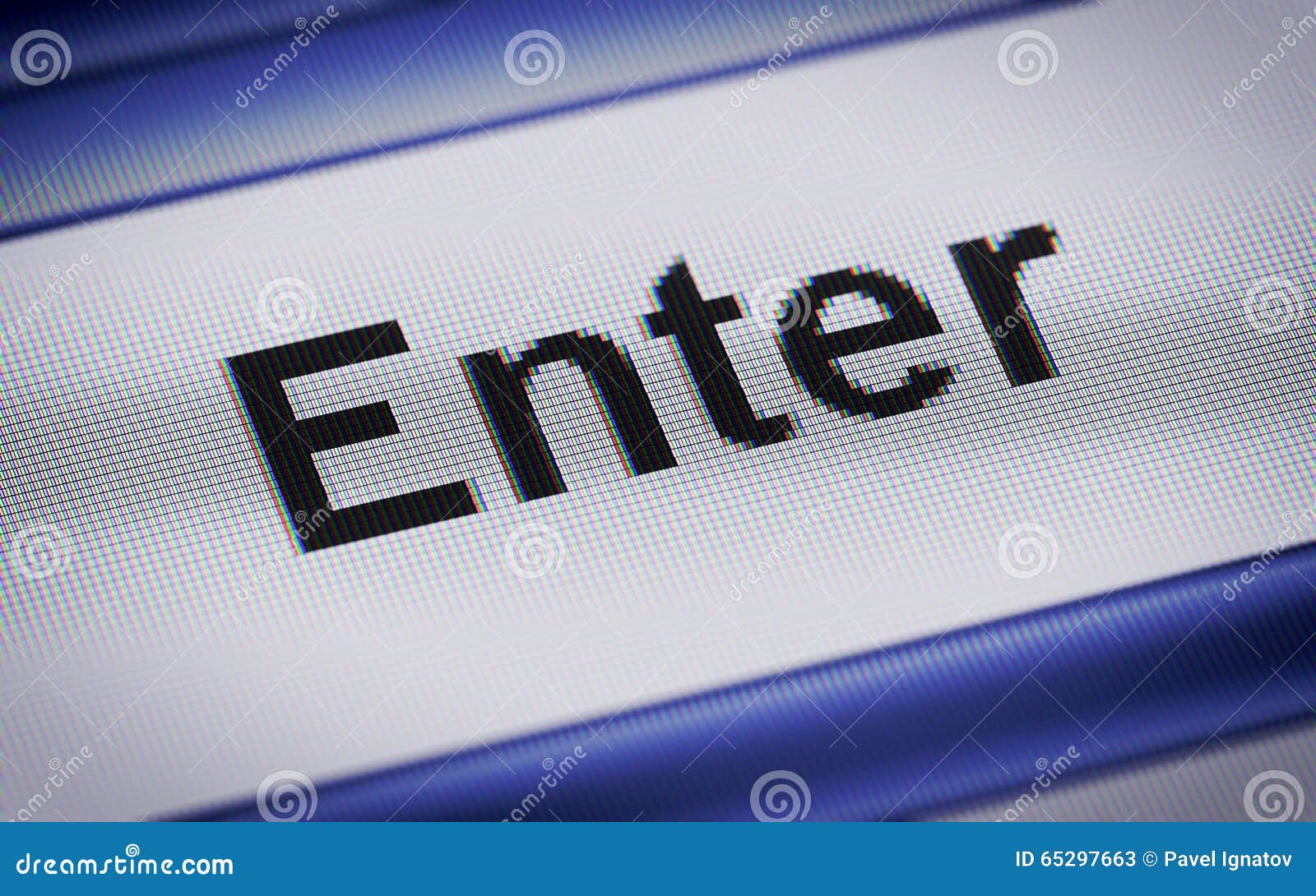 Enter stock illustration. Illustration of panel, online - 65297663