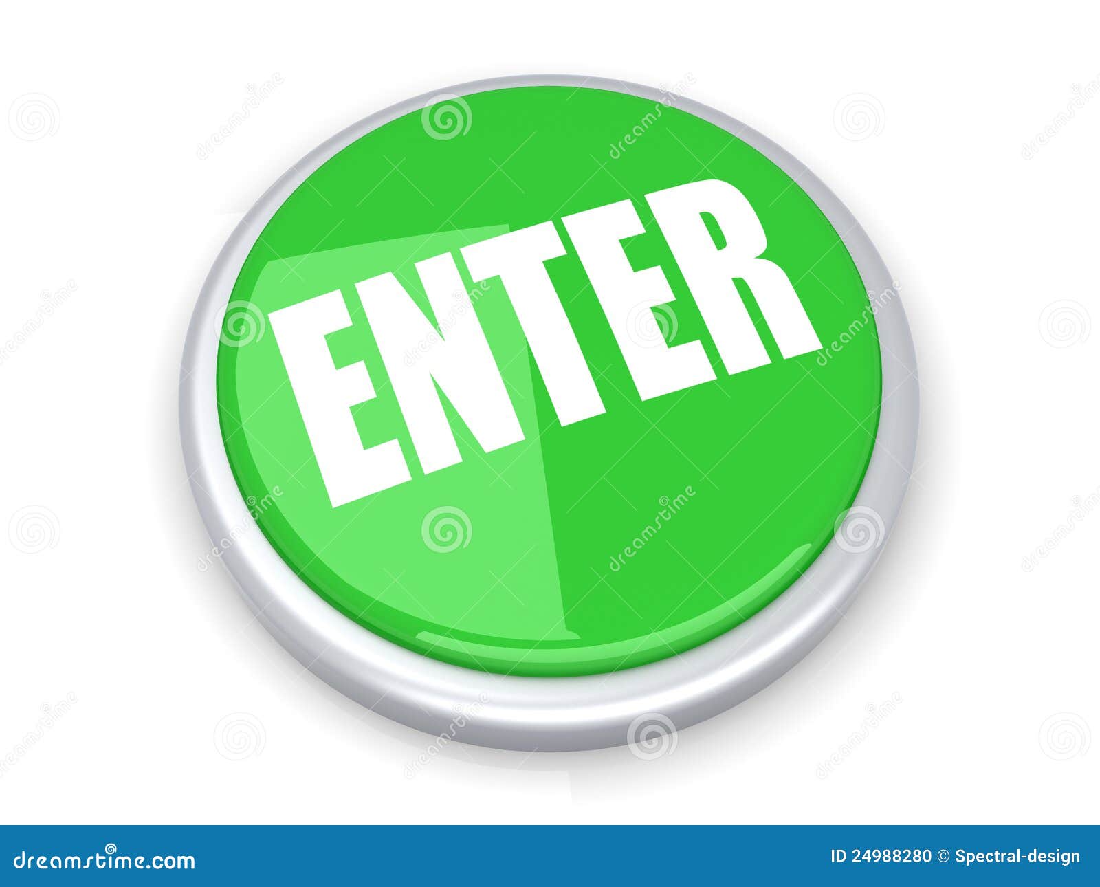 Enter Button stock illustration. Illustration of clipart - 24988280