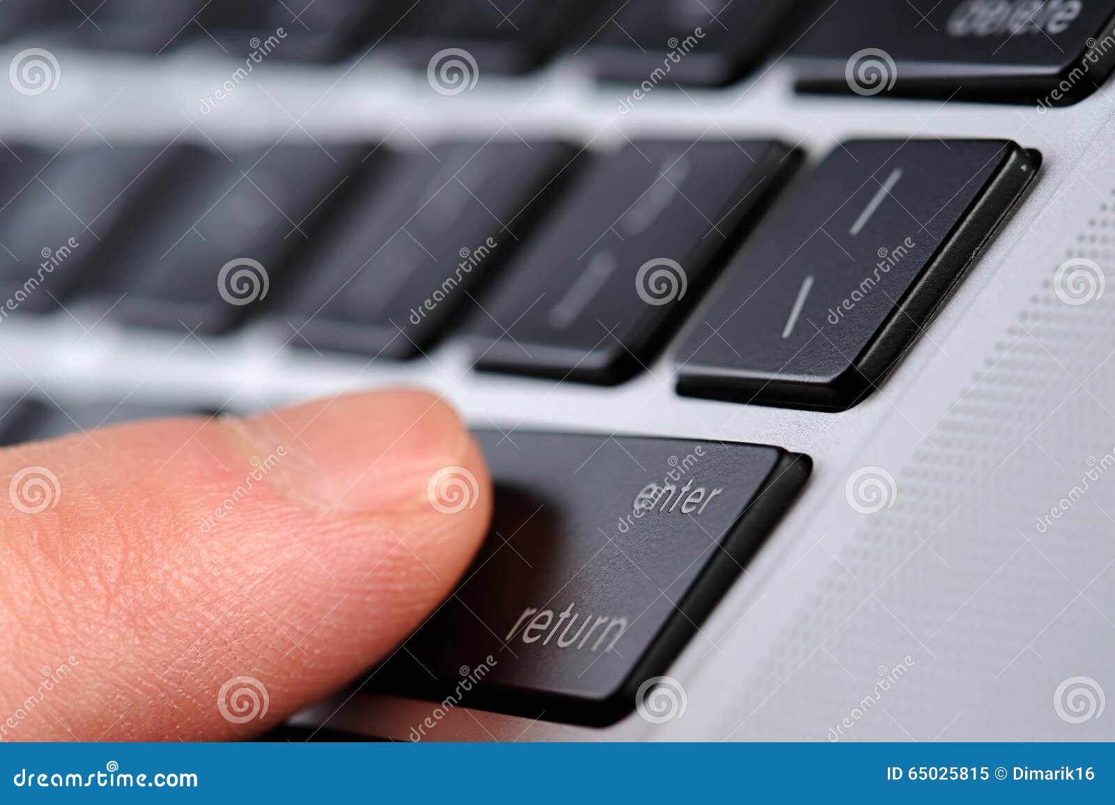 Enter button press stock image. Image of enter, digital - 65025815