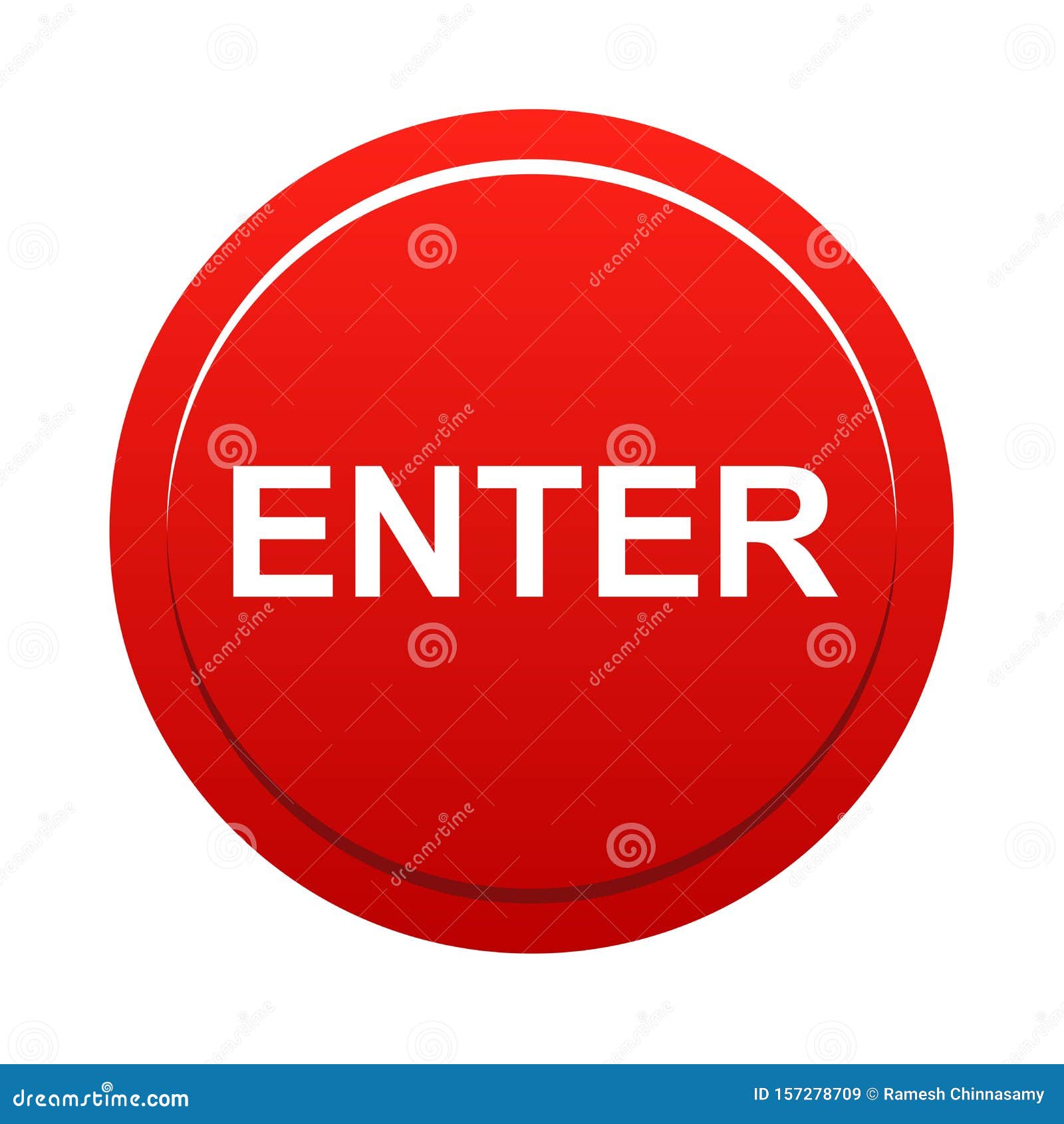 Enter button stock vector. Illustration of design, communication ...