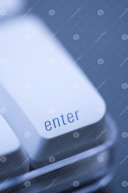 Enter computer key. stock image. Image of color, information - 2432193