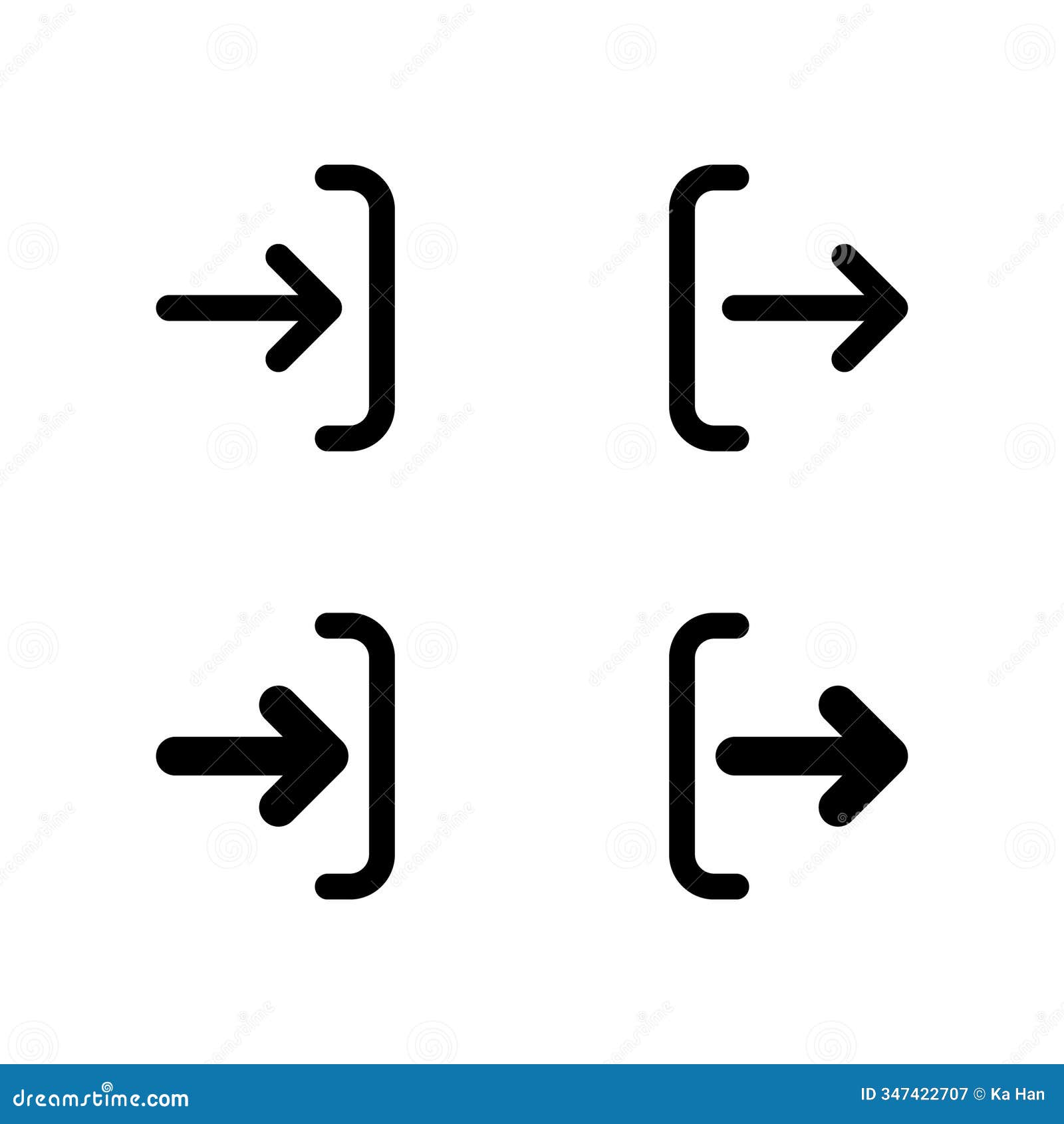 Logout Sign Icon. Log Out Symbol. Arrow. Vector Illustration ...