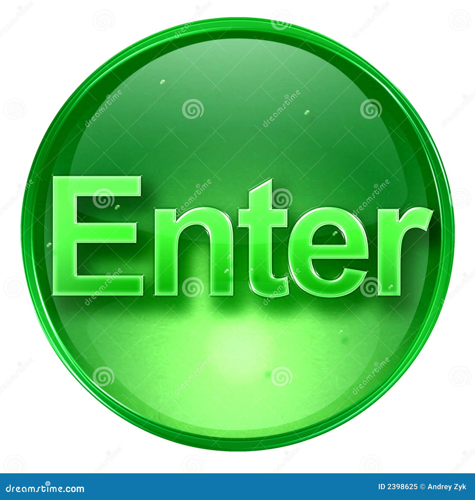 Enter icon. stock illustration. Illustration of light - 2398625