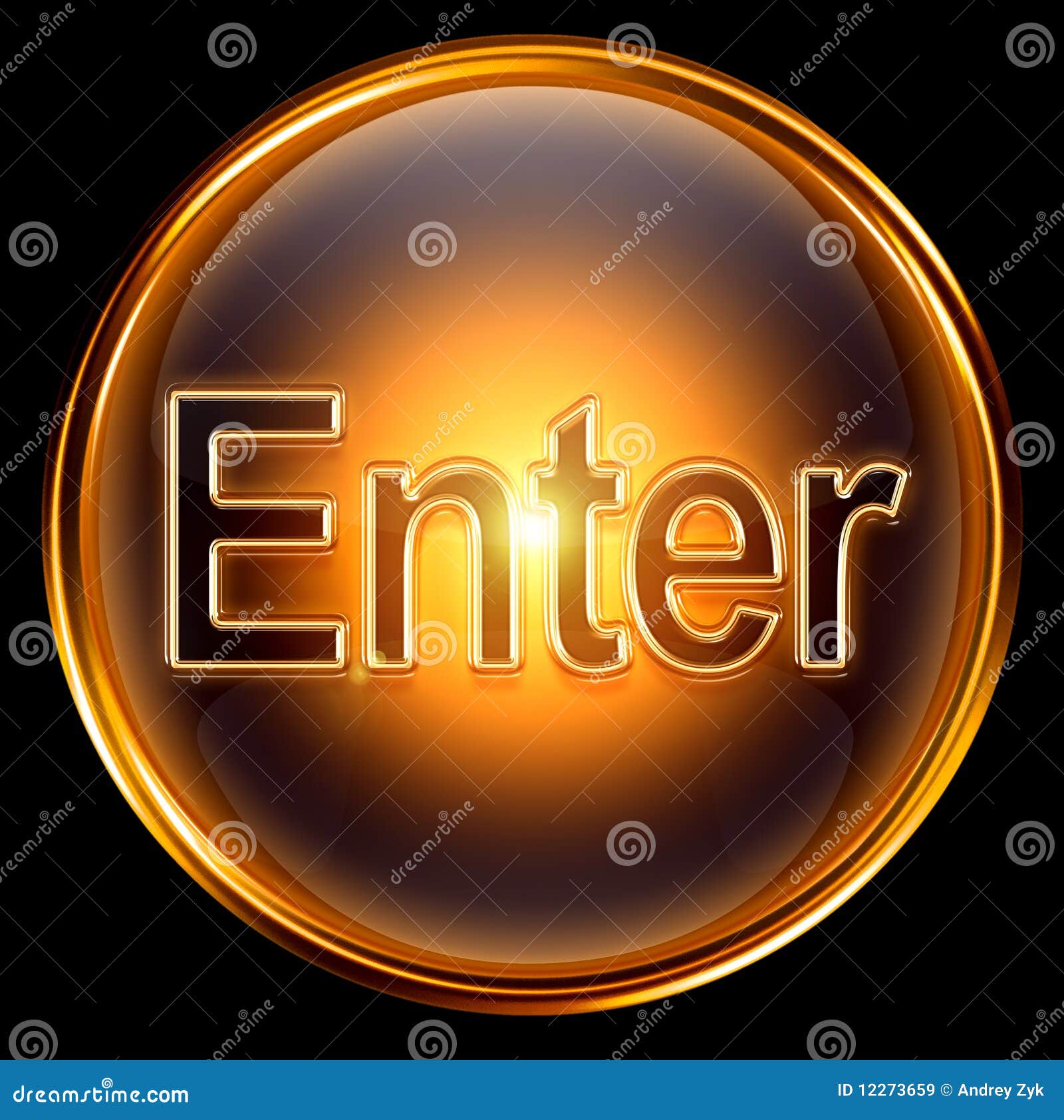 Enter Button Gold Stock Illustrations – 511 Enter Button Gold Stock ...
