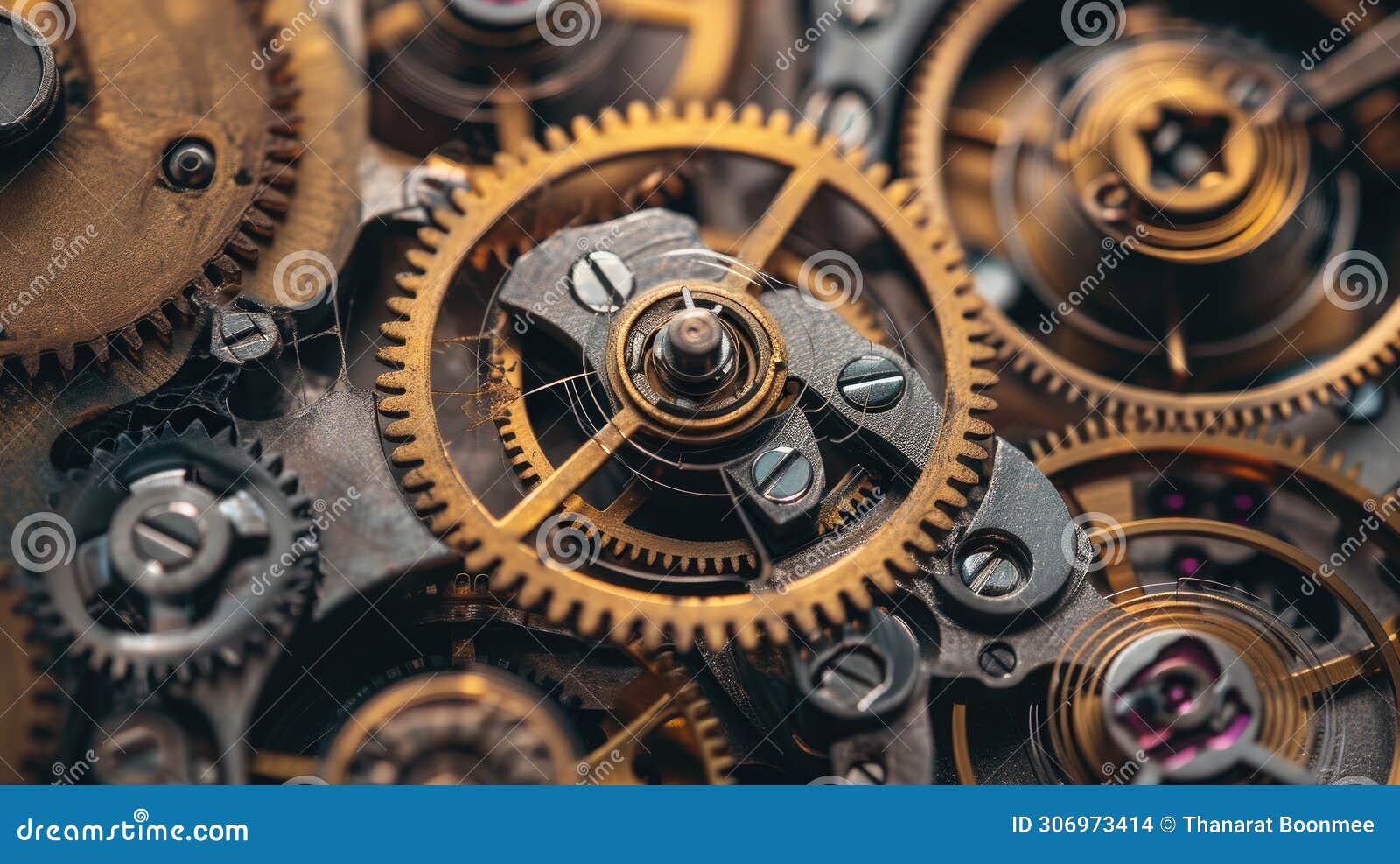 Enter the Intricate World Inside a Clock, Filled with Gears, Cogs, and ...