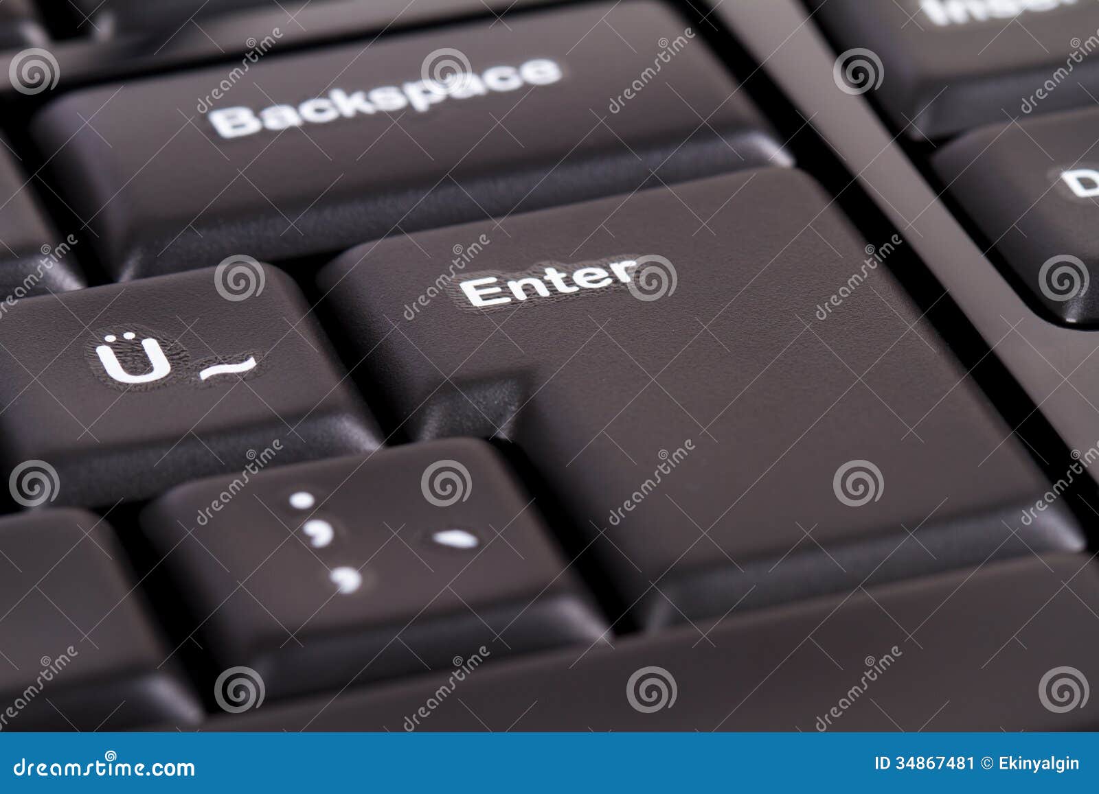 Enter Key stock image. Image of black, component, communication - 34867481