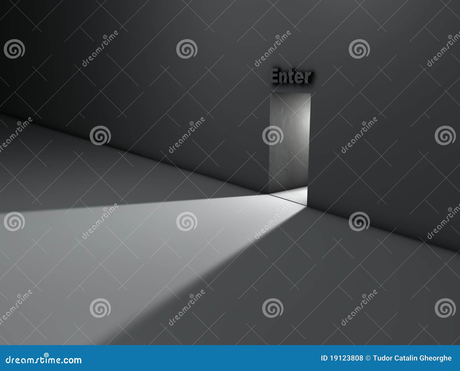 Enter light stock illustration. Illustration of room - 19123808