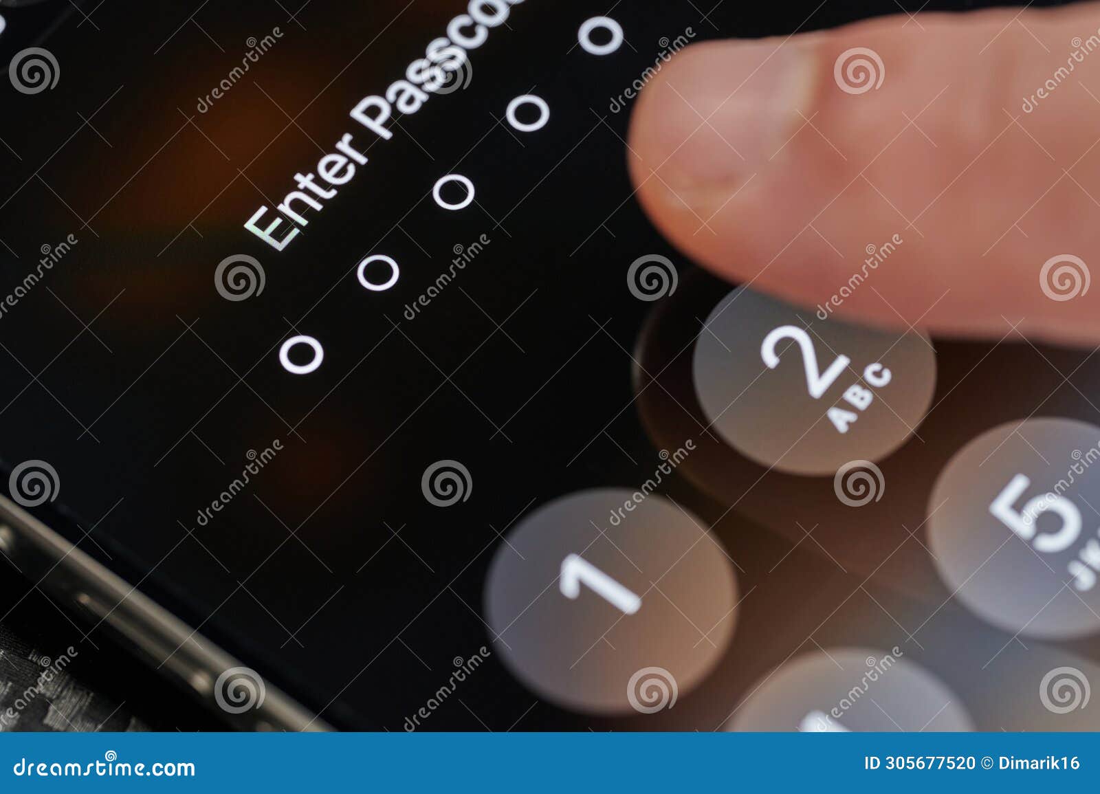 Enter Passcode in New Iphone 15 Pro Max Editorial Image - Image of ...
