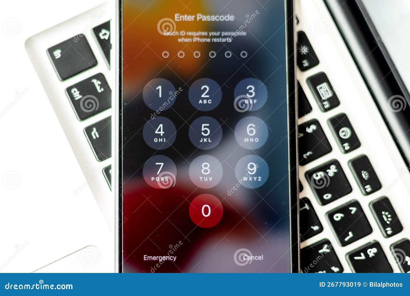 Enter Password To Unlock Screen Interface of IPhone. January 23, 2023 ...
