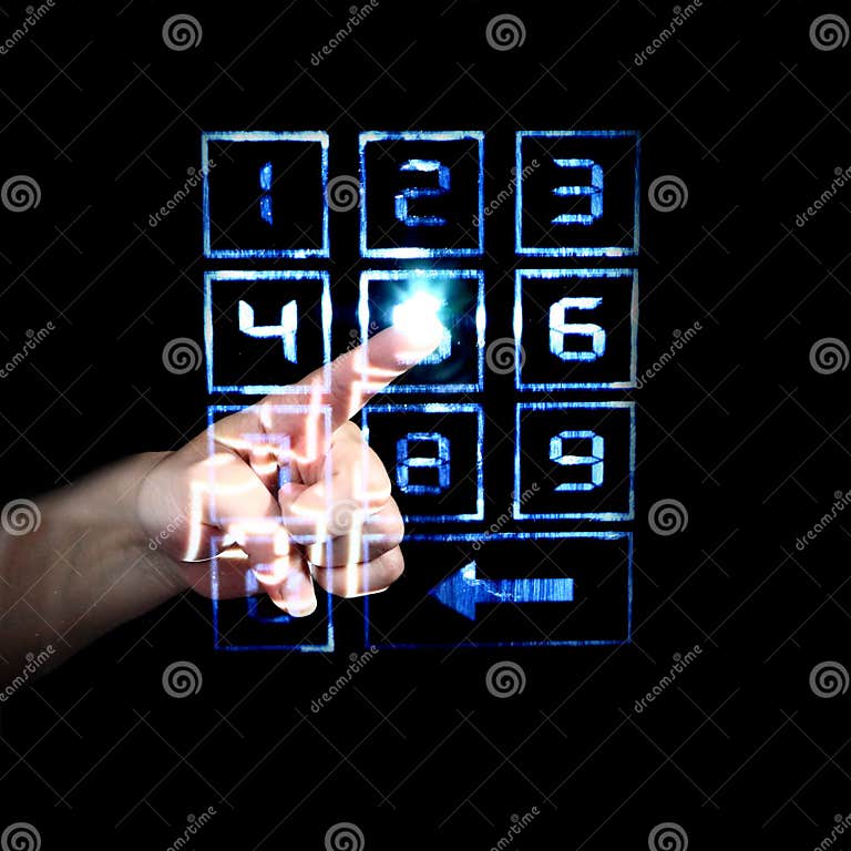 Enter secret code stock image. Image of design, busy, number - 7396359