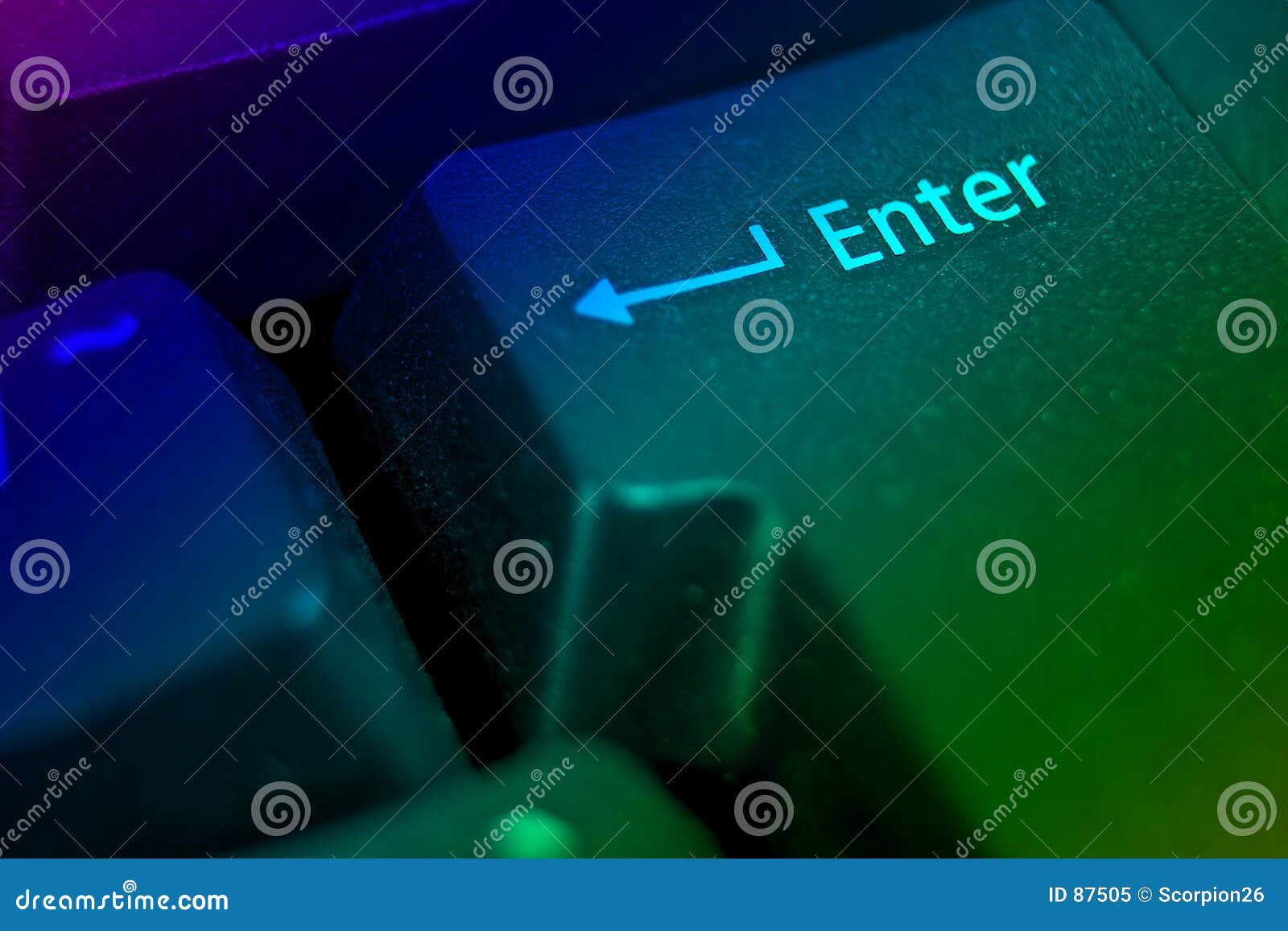 ENTER-Taste stockbild. Bild von tasten, hacker, eintrag - 87505
