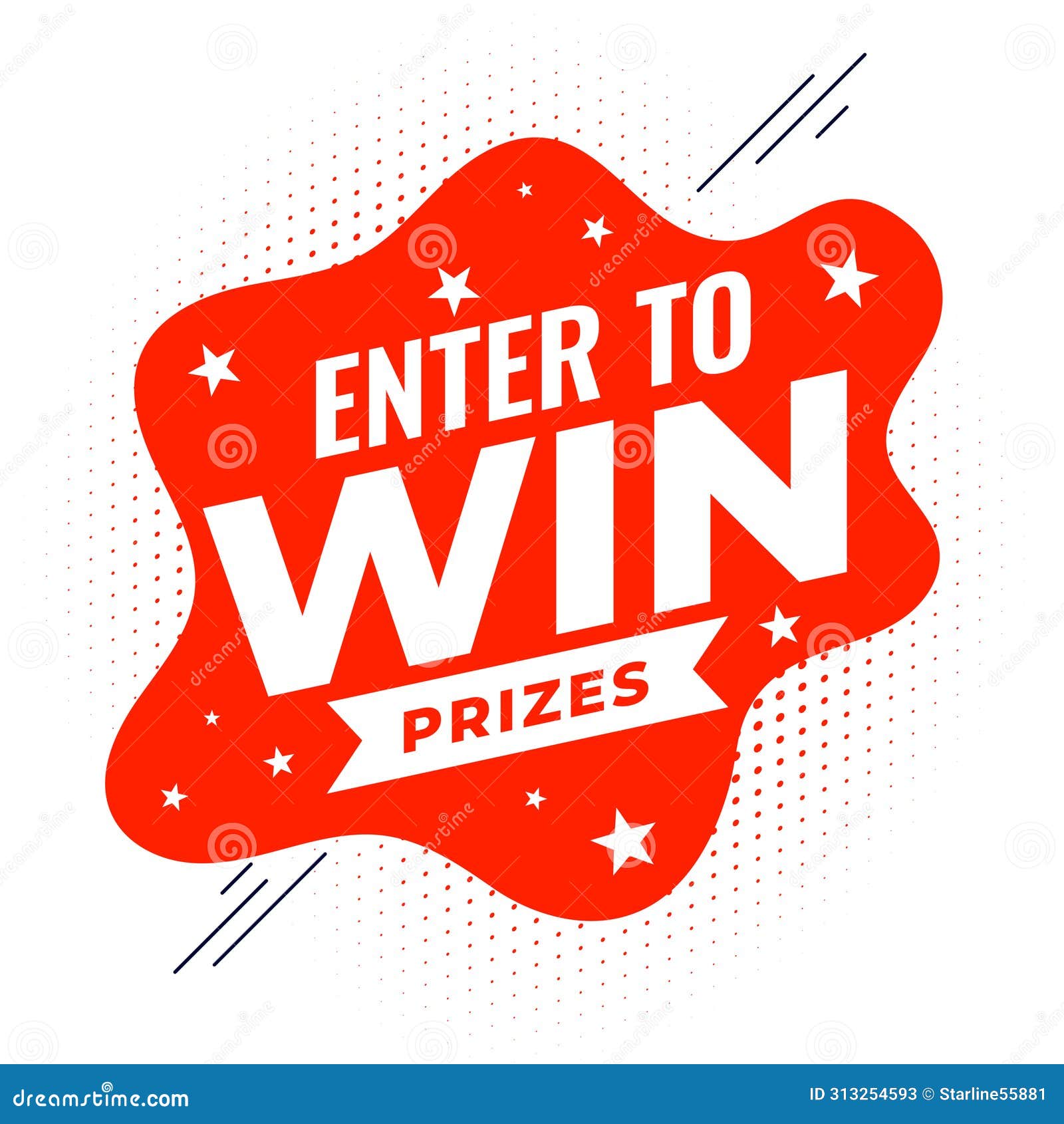 Enter To Win Big Reward Background Play Giveaway Web Competition Stock ...