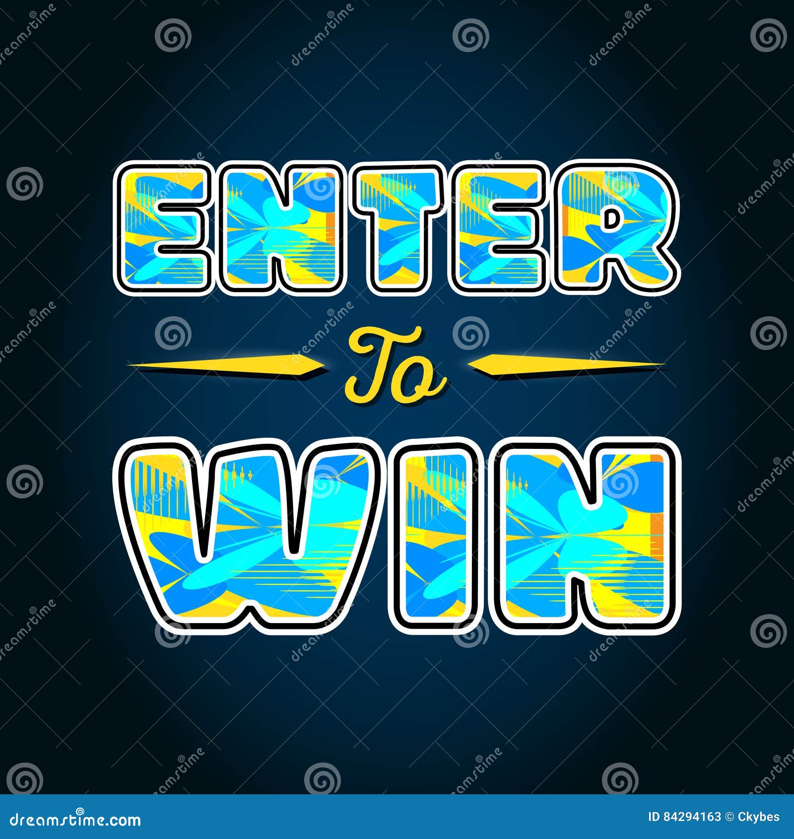 Enter To Win Vector Sign, Win Prize, Win in Lottery Stock Vector ...