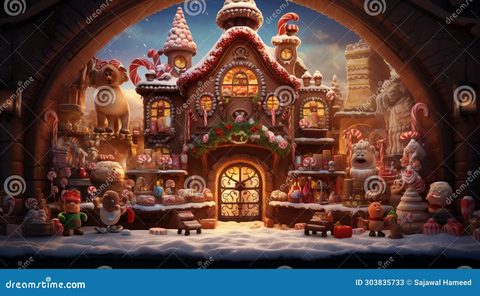 Enter a Whimsical World with this Pixar Studio-style Scene Showcasing a ...