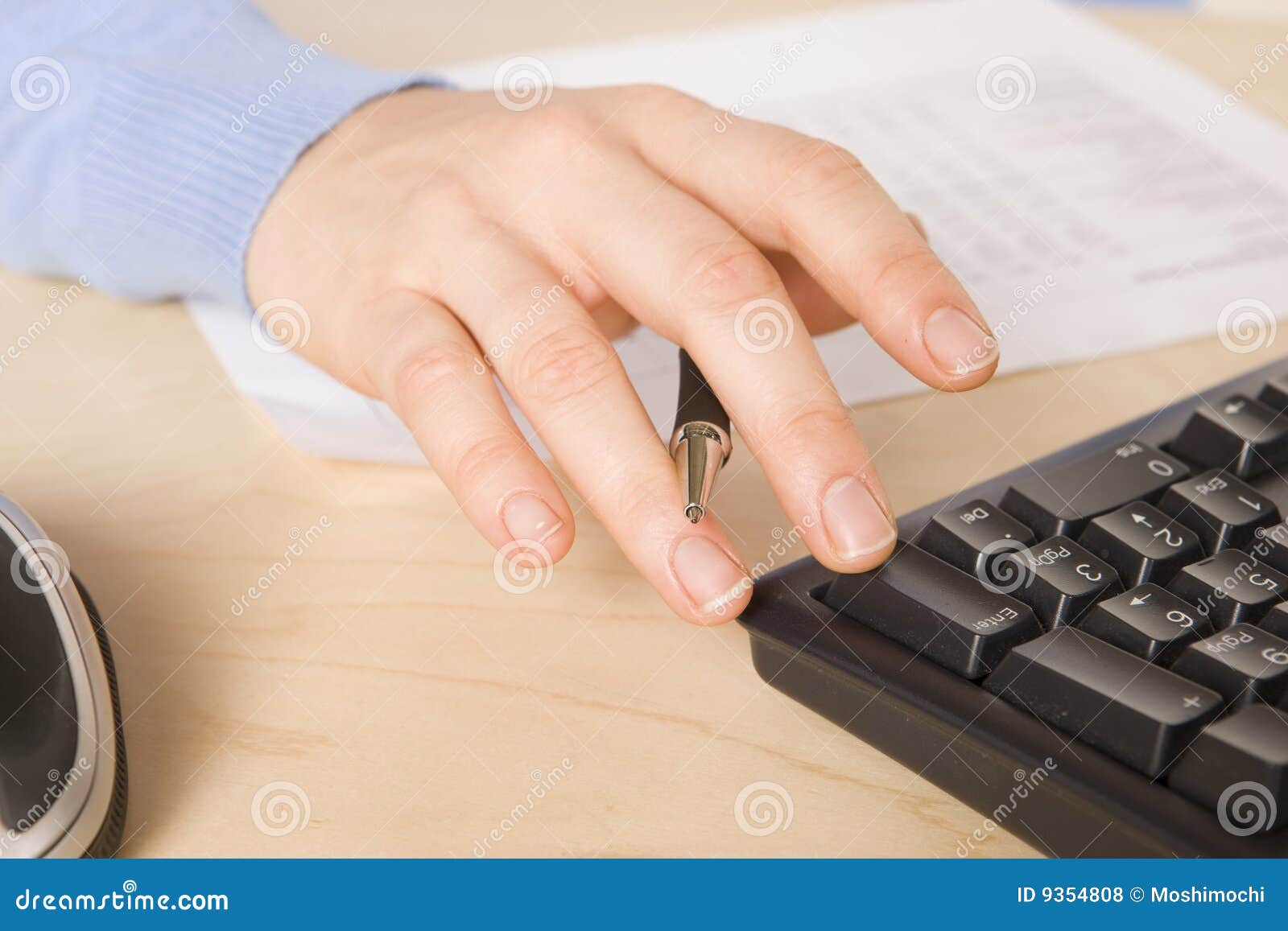 Entering data stock photo. Image of numbers, entry, data - 9354808