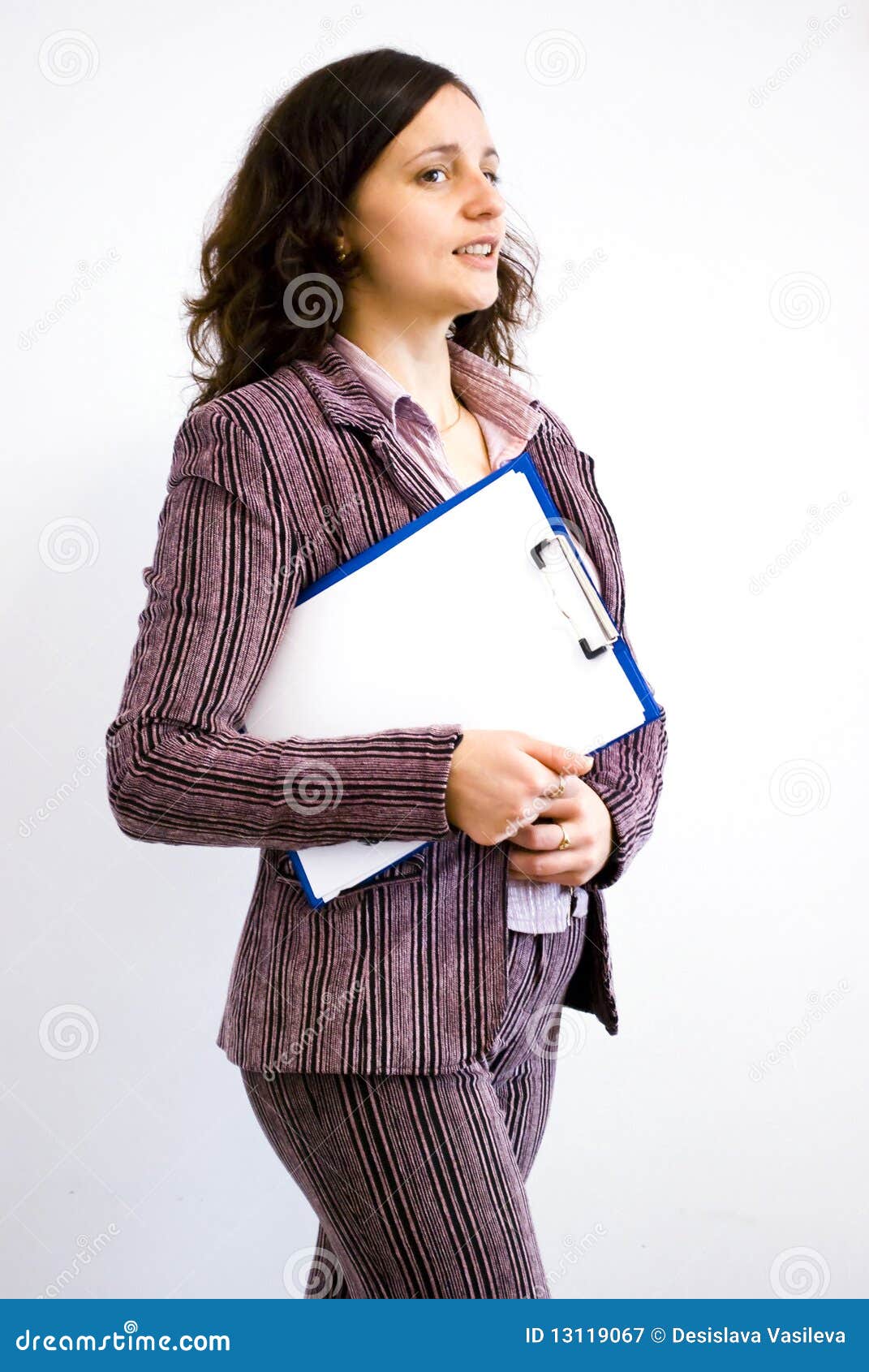 Entering a meeting stock image. Image of document, caucasian - 13119067