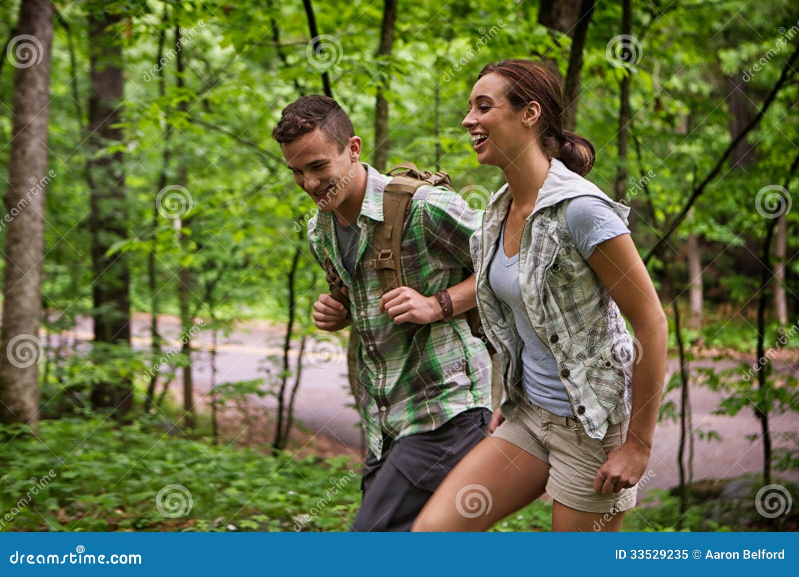 Entering the woods stock image. Image of exploration - 33529235