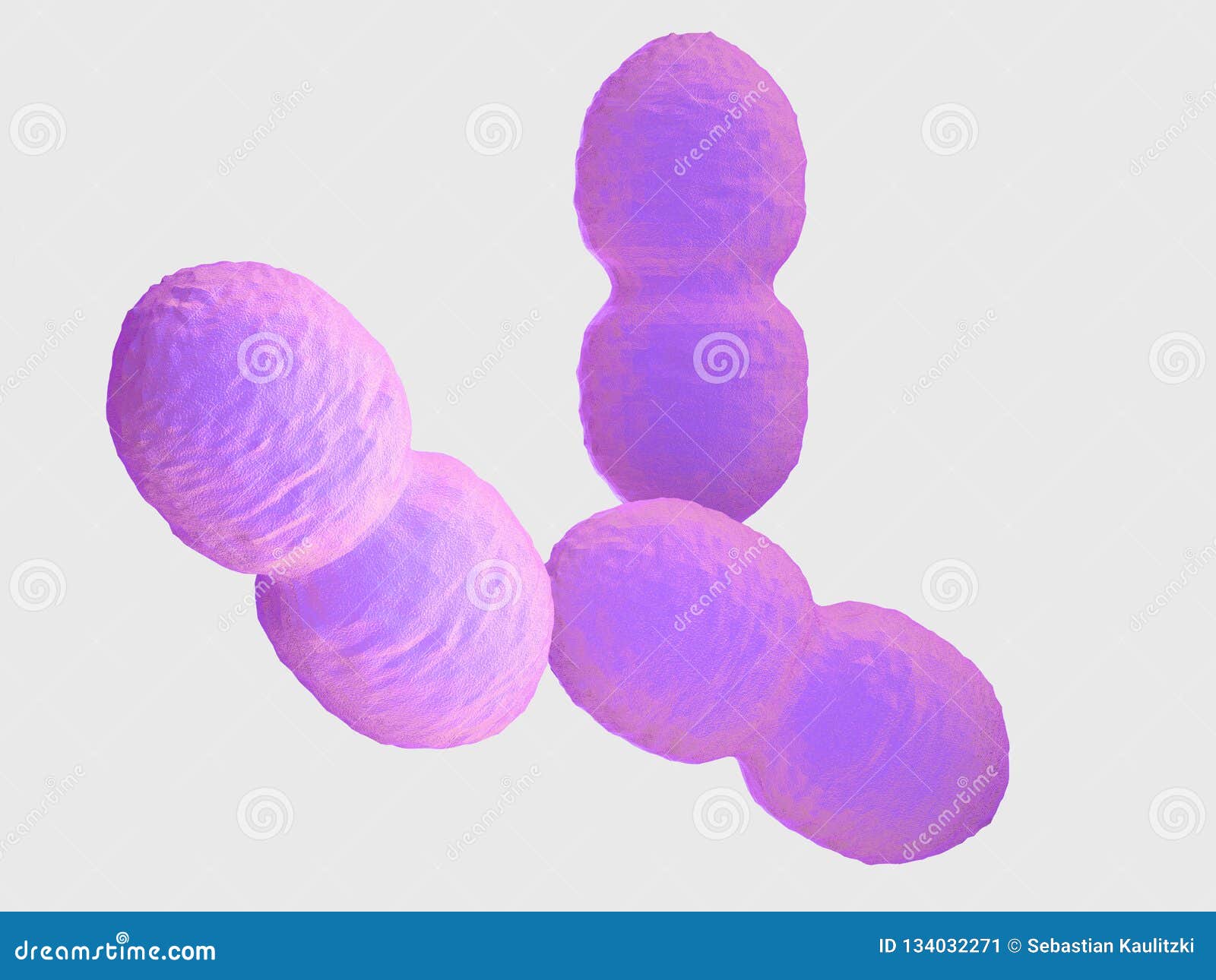 An enterococcus bacteria stock illustration. Illustration of medical ...