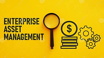 Enterprise Asset Management EAM is Shown Using the Text Stock Image ...