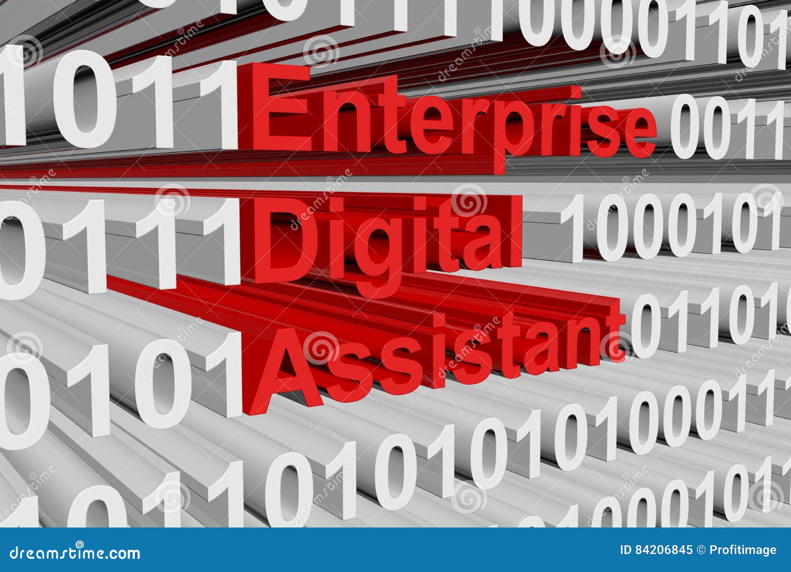 Enterprise Digital Assistant Stock Illustration - Illustration of ...