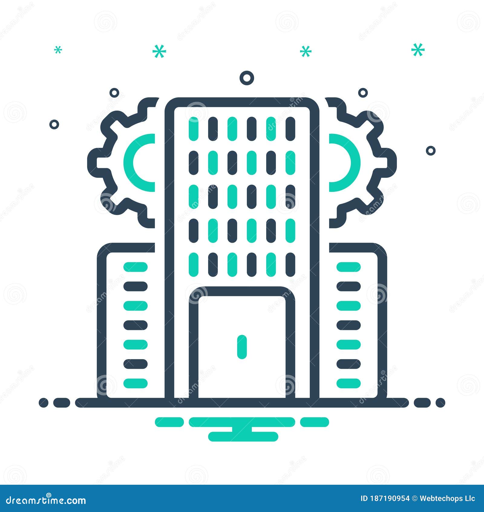 Ecs Enterprise Collaboration System Cartoon Vector | CartoonDealer.com ...