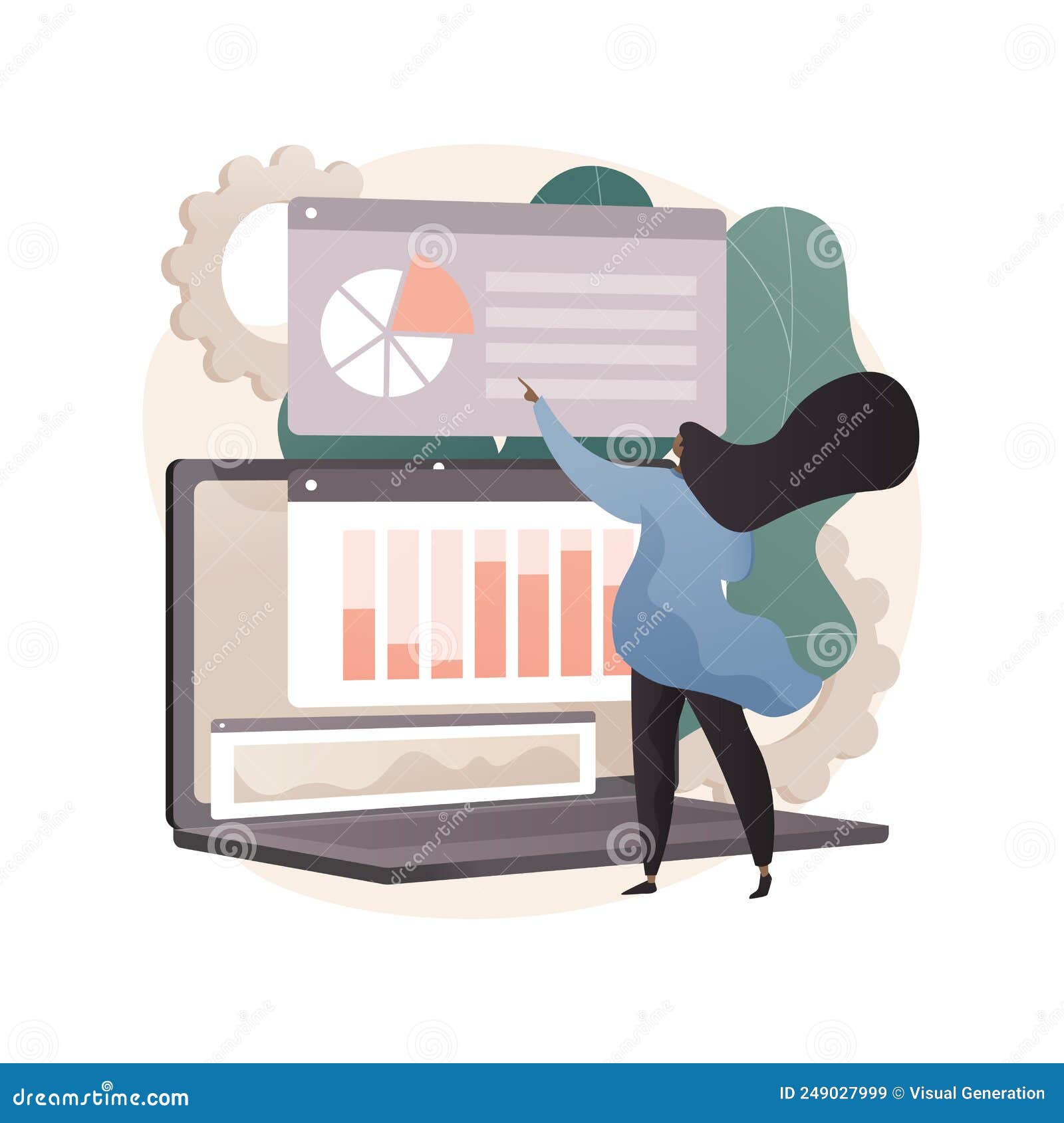 Enterprise it Management Abstract Concept Vector Illustration. Stock ...