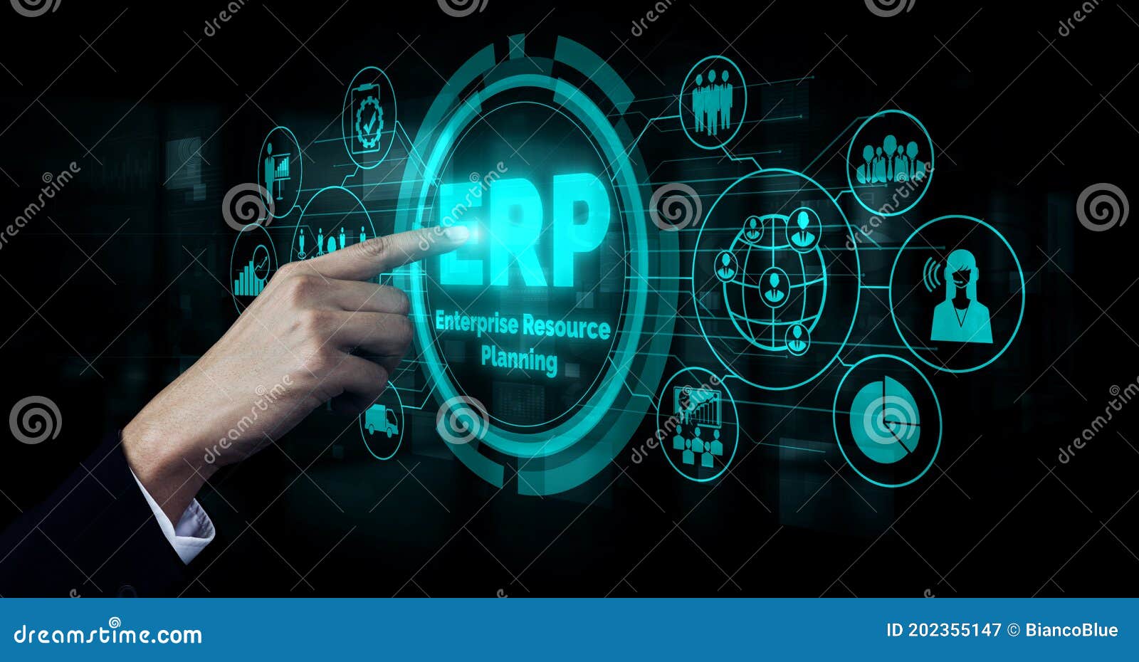 Enterprise Resource Management ERP Software System For Business ...