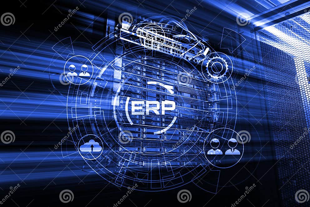 Enterprise Resource Planning ERP System Management, Motion 3d Render ...