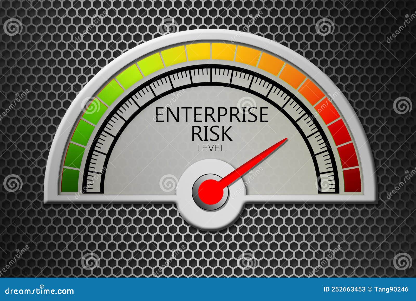 Risk Level Conceptual Meter Stock Photography | CartoonDealer.com #31045568