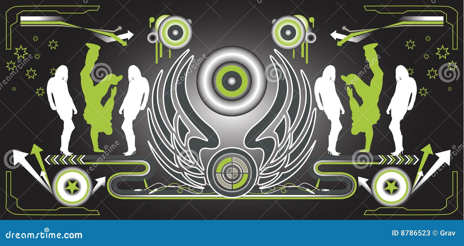 Entertainment Background stock illustration. Illustration of artwork ...