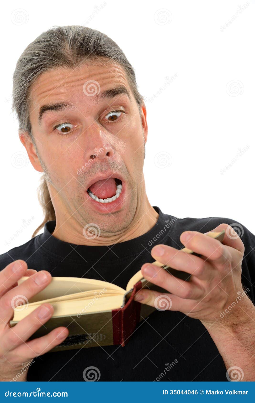 Enthralling book stock photo. Image of happy, confused - 35044046