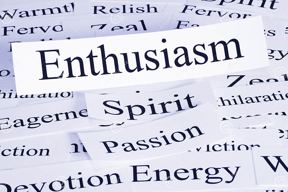 Enthusiasm Concept stock image. Image of spirit, energy - 25321629