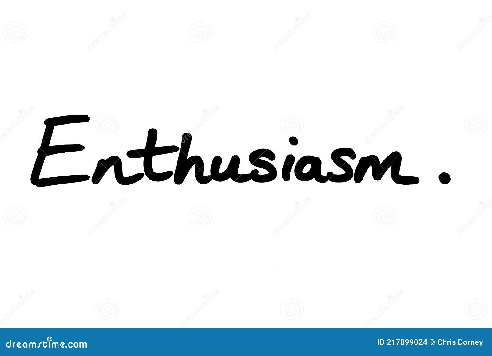 Enthusiasm stock illustration. Illustration of enthusiastic - 217899024