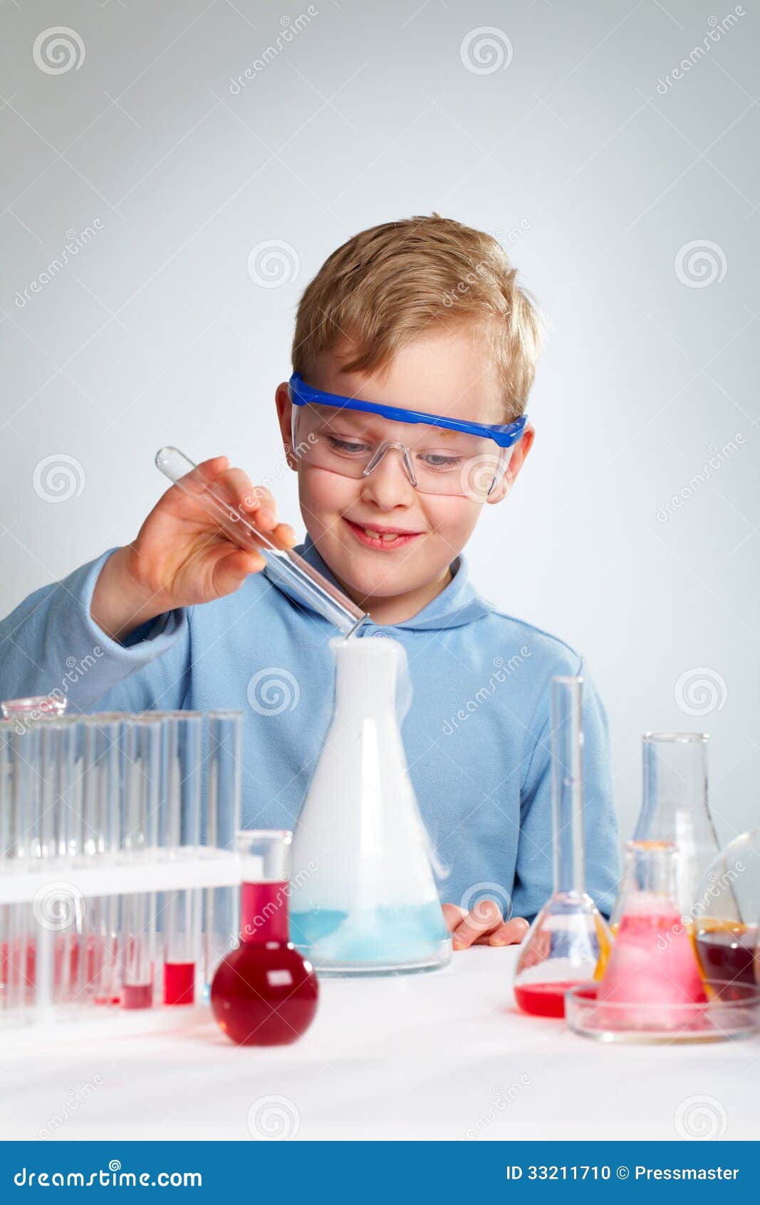 Enthusiastic scientist stock photo. Image of excited - 33211710