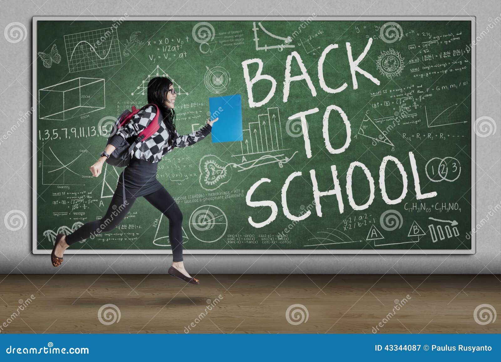 Enthusiastic Student To School Stock Image - Image of high, knowledge ...