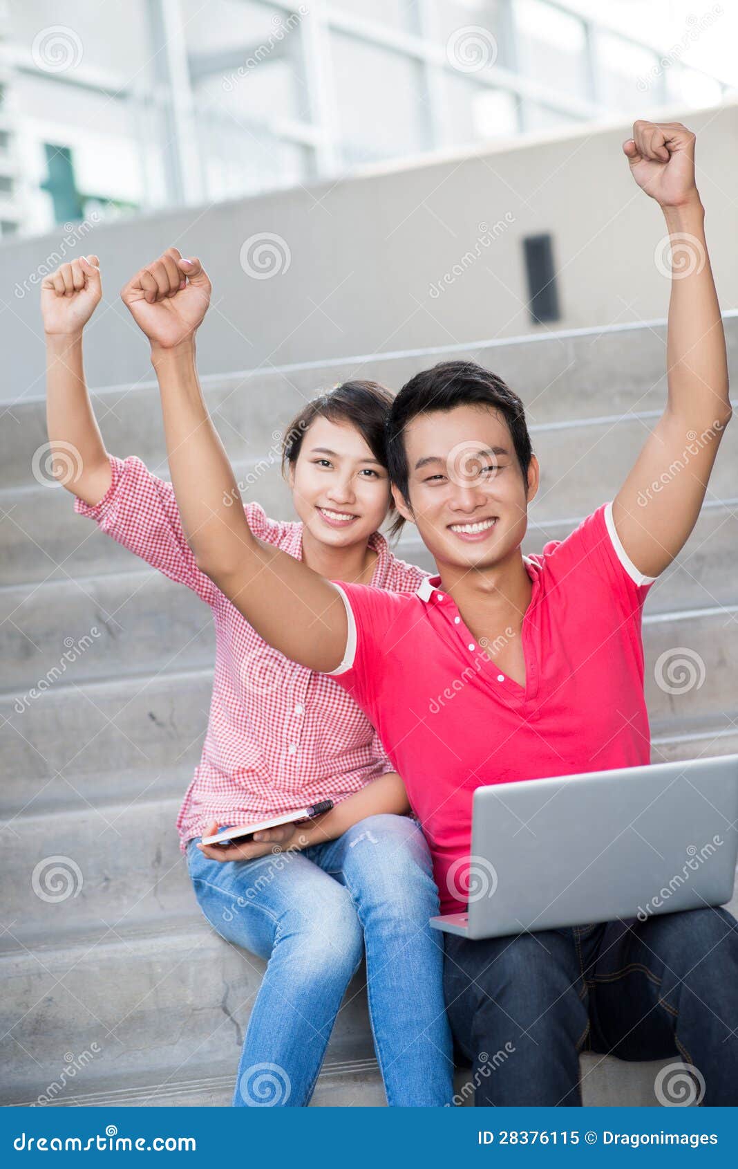 Enthusiastic youth stock image. Image of college, friendship - 28376115