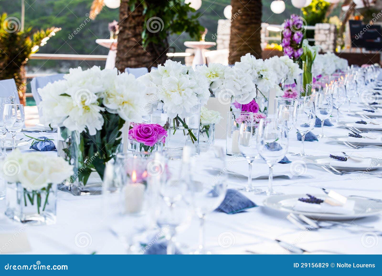 Entire table stock image. Image of bright, crystal, fancy - 29156829