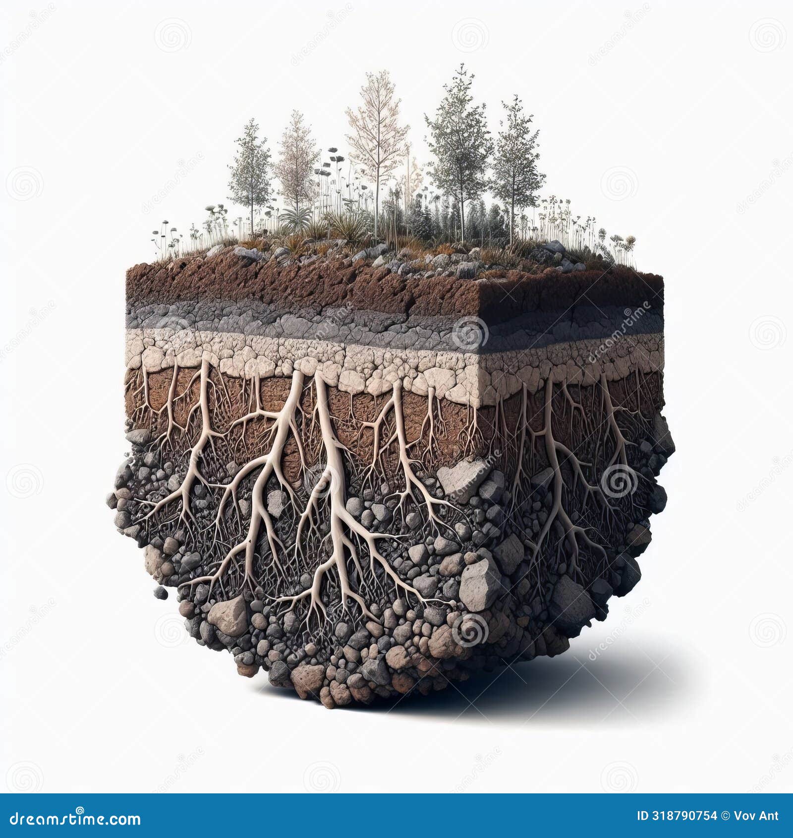 Entisol Soil Young, Undeveloped Soil with Little Profile Develo Stock ...