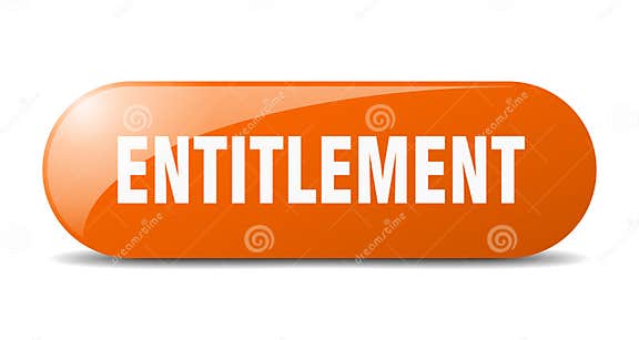 Entitlement Button. Entitlement Sign. Key. Push Button Stock Vector ...